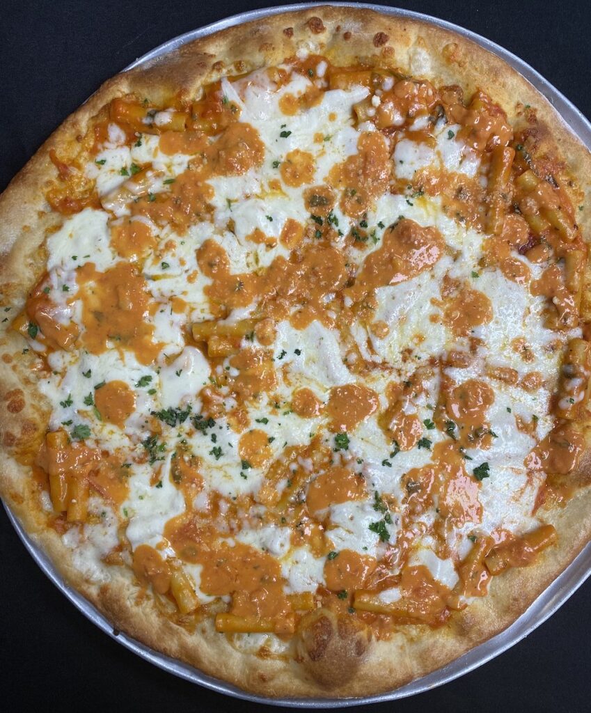 Penne Vodka Pizza - Marinos Italian Food